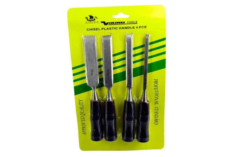 VIKING CHISEL PLASTIC HANDLE 4 PIECE - A.Bassa & Sons