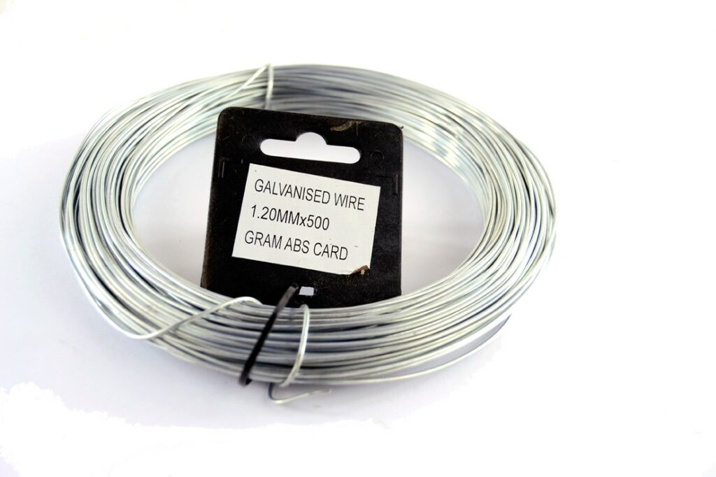 GALVANIZED WIRE 0.5MM X 500 GRAM 50MT - A.Bassa & Sons