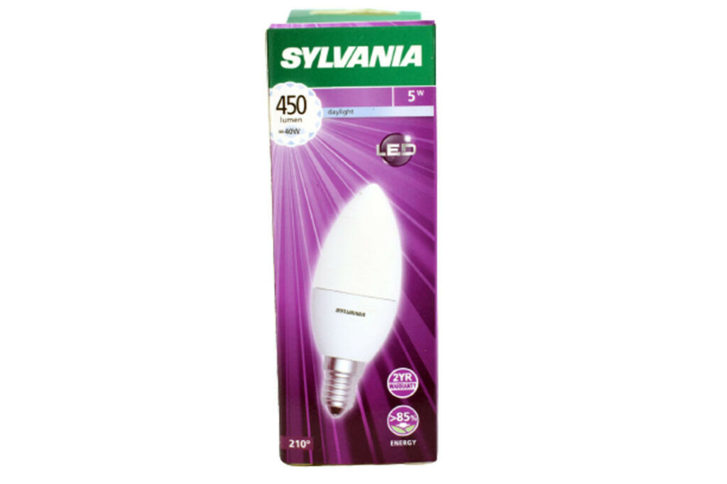 SYLVANIA LED BULB C35 5W E14 - A.Bassa & Sons