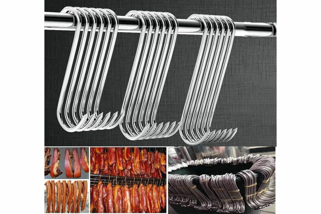 S MEAT HOOKS STEEL ASSORTED SIZES - A.Bassa & Sons