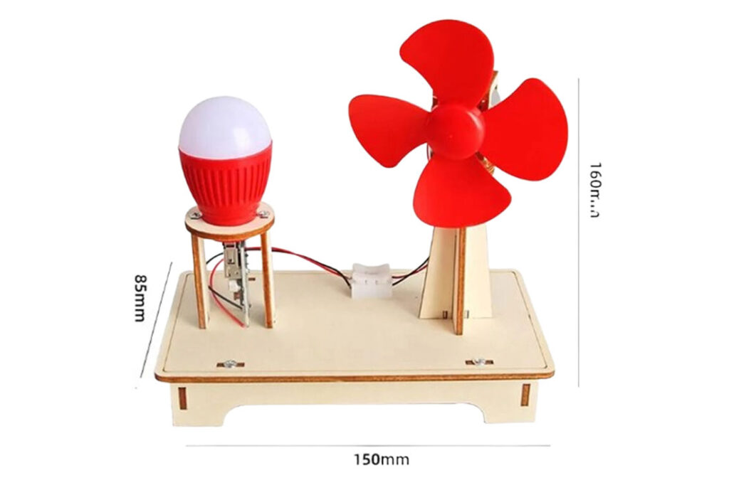 SCHOOL PROJECT SET WIND TURBINE COMPLETE KIT - A.Bassa & Sons